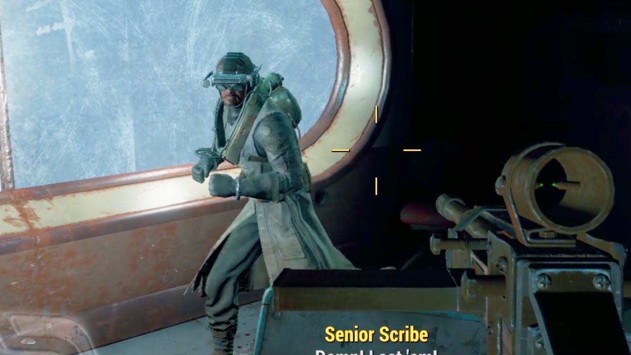 Brave BoS Senior Scribe. Fallout 4 - YouTube
