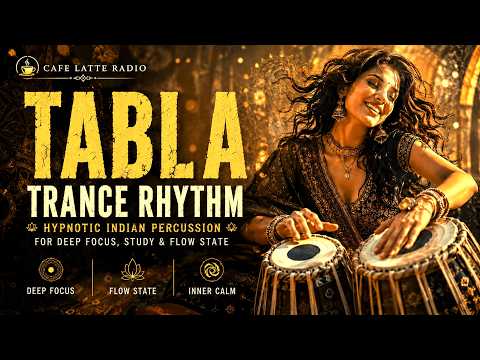🥁 Deep Focus Tabla Vol. III | Tabla Trance Rhythms for Deep Work, Study & Flow State | 2 Hours