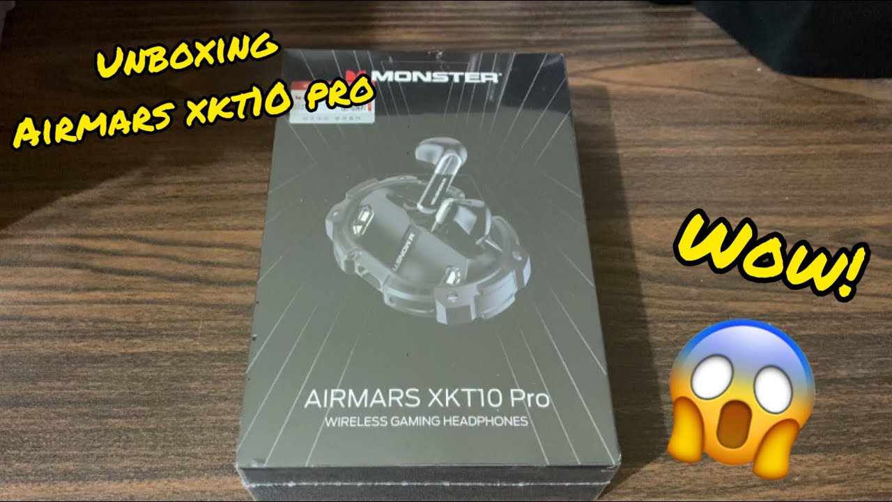 Unboxing Monster Airmars XKT10 Pro 🔥 - YouTube