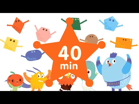 【Eggo to go】Shape Song + More | English Vocabulary Kids Songs | Nursery ...