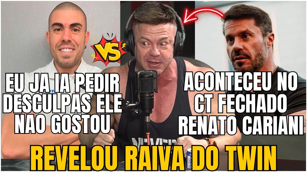 PINDUCA PARTIU PRA CIMA DO LEANDRO TWIN E RECONHECEU QUE ELE ESTAVA ...