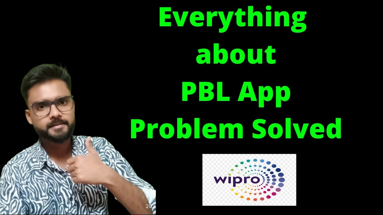 Is important to complete PBL App ? || wipro pbl app not working || # ...