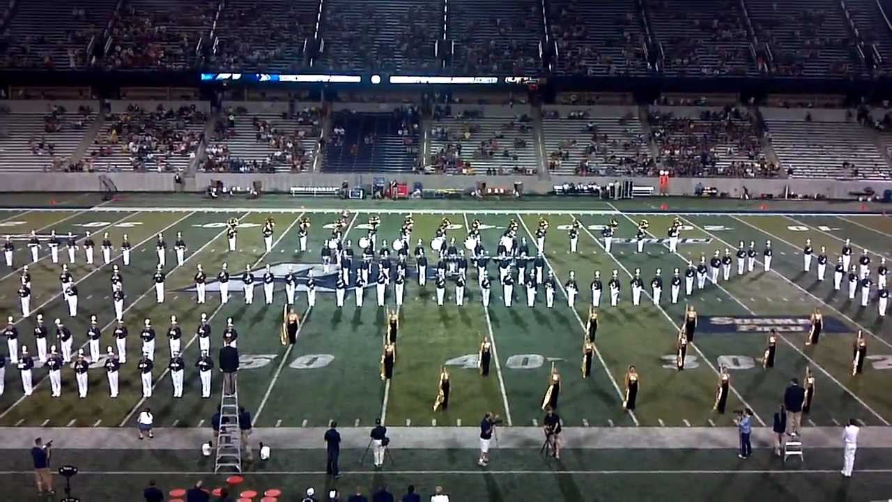 2012 University of Akron Marching Band "Working Man" / "Tom Sawyer ...