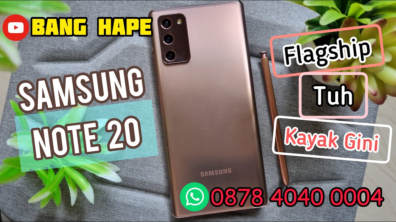 (Sold) Aman Nyaman - Review Samsung Galaxy Note 20 256gb Resmi SEIN ...
