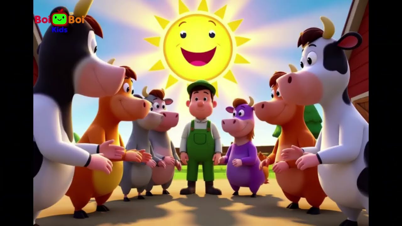 🐄🚜 Farmer Milo Had a Farm! | Fun Kids Poem & Nursery Rhyme 🐐🦆 - YouTube