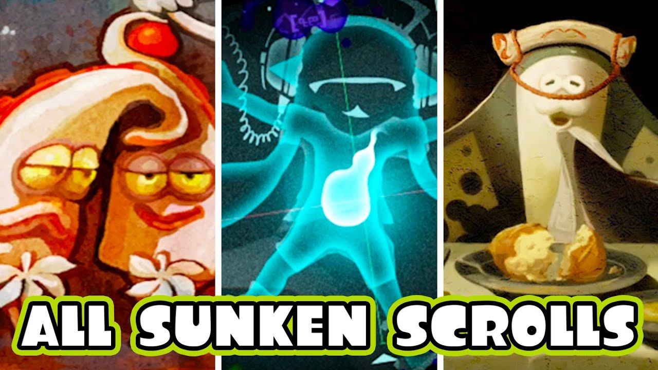 All Sunken Scrolls in Splatoon! (2015-2022) - YouTube