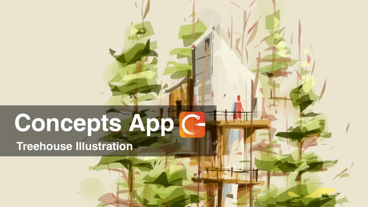 Concepts App / Treehouse Illustration - YouTube