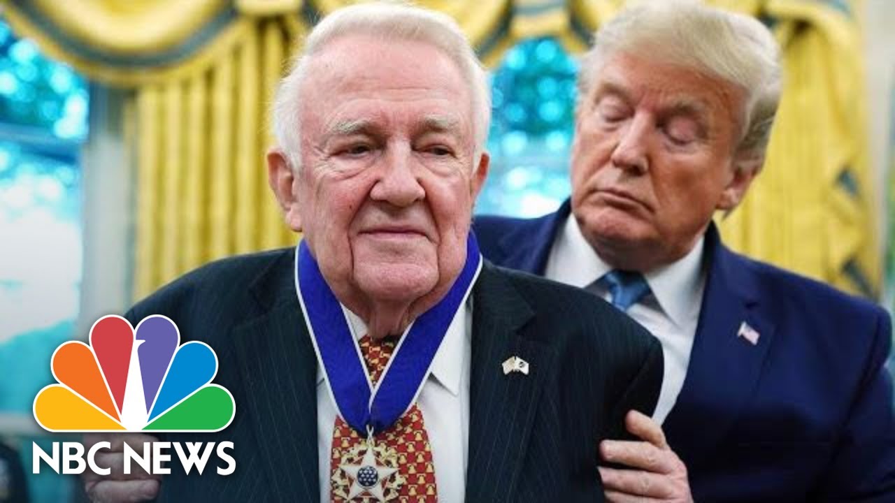 President Donald Trump Presents Medal Of Freedom To Former Attorney ...