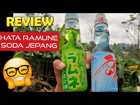 KOQ ADA KELERENGNYA? Review Hata Ramune Soda Jepang dan Cara Buka ...