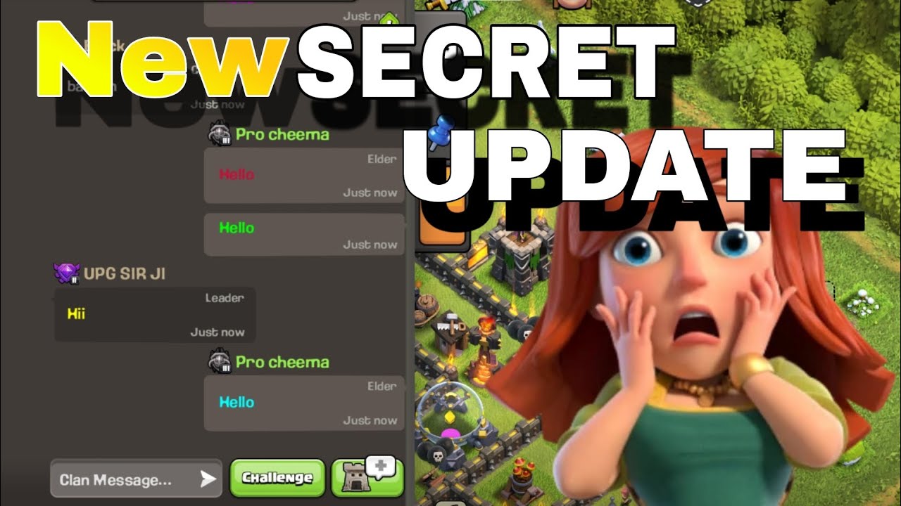 How to Change Clan Chat Text Color in Clash of clans 2024 New Update ...