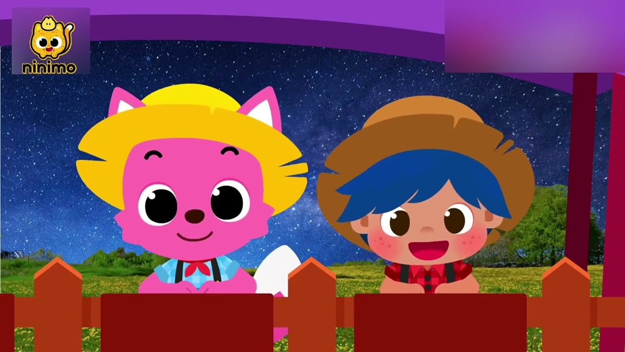 Cinco Animalitos Bailando Sin Parar - Animales de la Granja de PinkFong ...