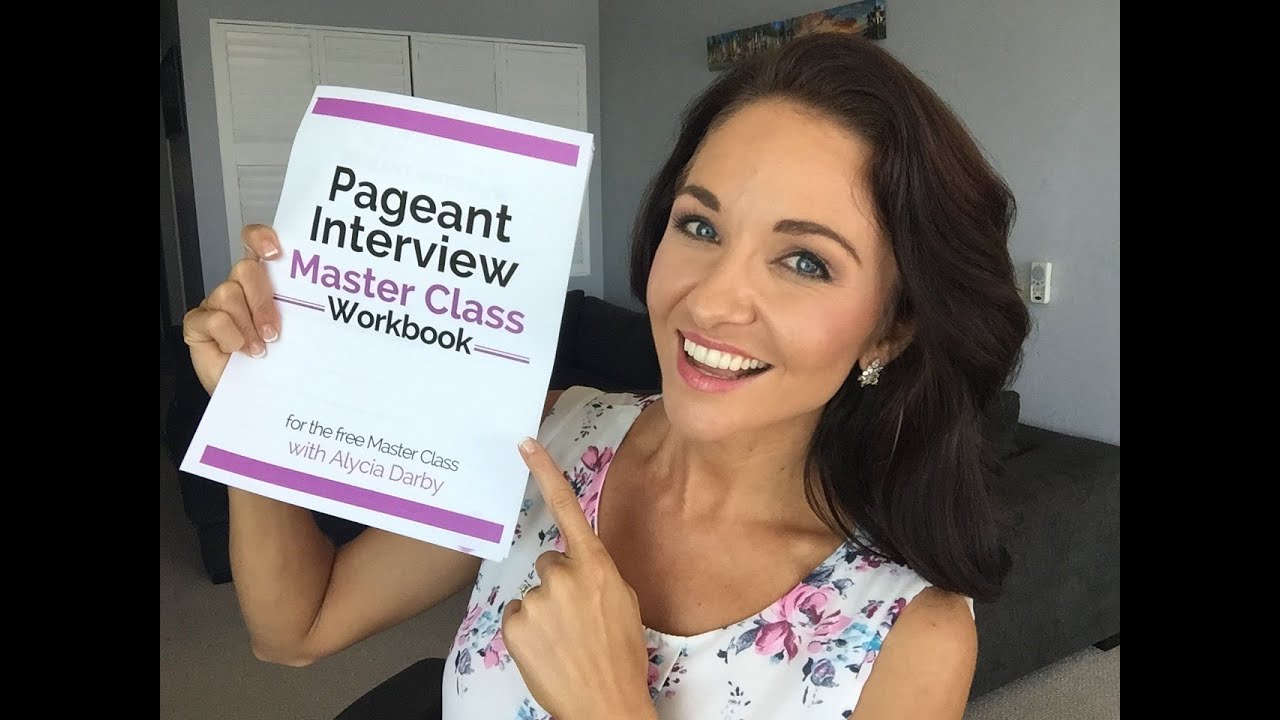 Invitation to Free Pageant Master Class - "4 Steps to Gain Confidence ...