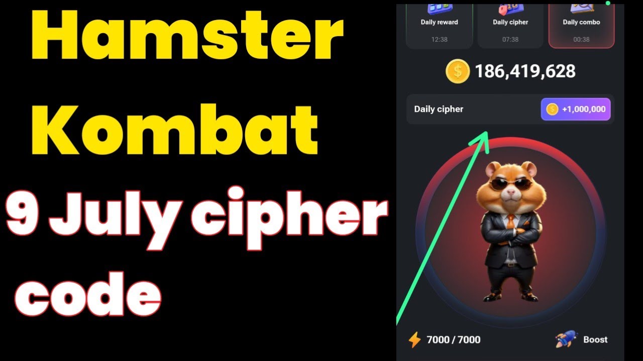 Hamster Kombat Daily Cipher Code 9 July 2024 | Hamster Kombat New Morse ...