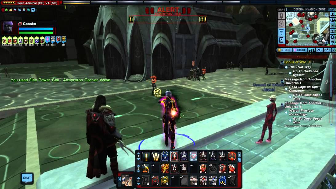 Star Trek Online - Defera Elite Drone One-Shot Kill - YouTube