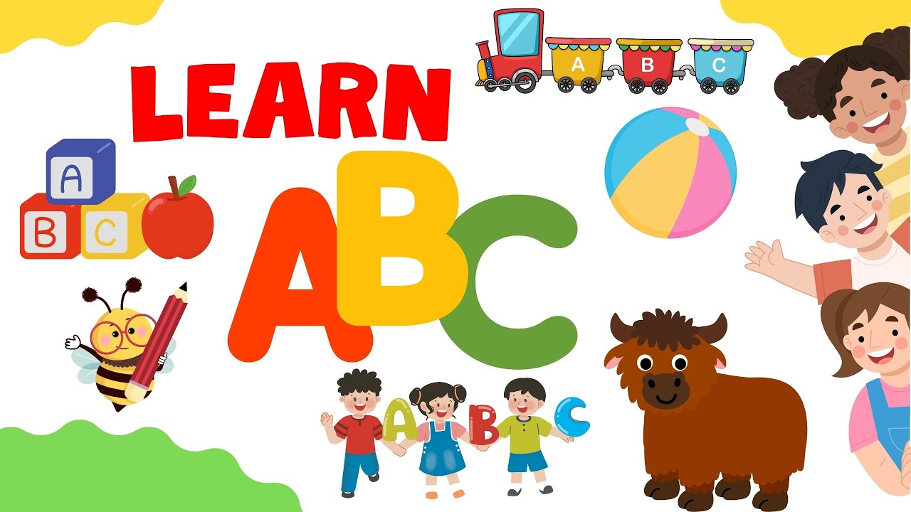 ABC | ABCD with Fun Colors | ABCD for Kids | Educational Video for Kids ...