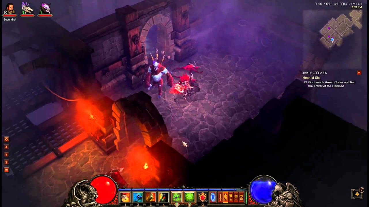 Diablo 3 Witch Doctor Inferno - Skorn - Finding Legendary Visage of ...