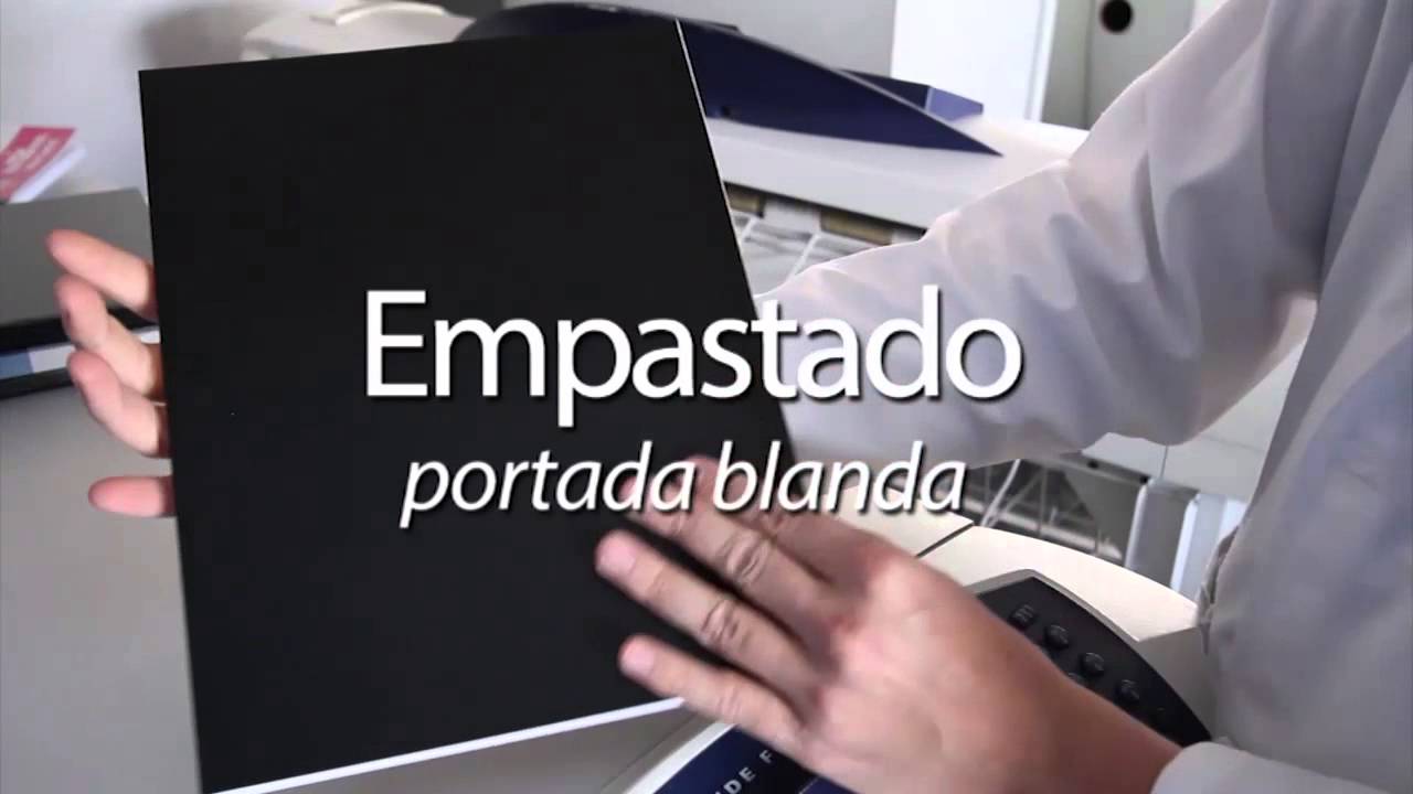 Empastado con impresión metálica - YouTube