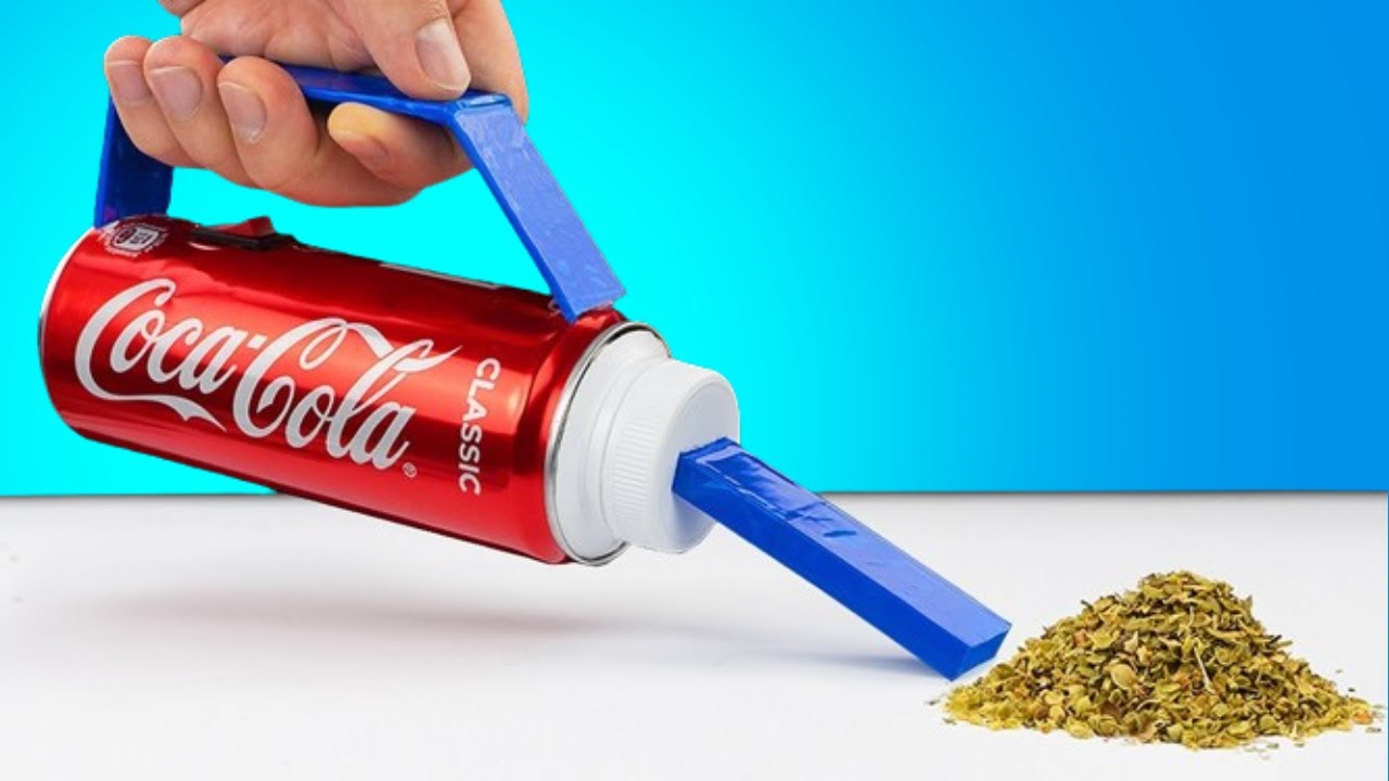How to make a vacuum cleaner from Coca Cola - YouTube