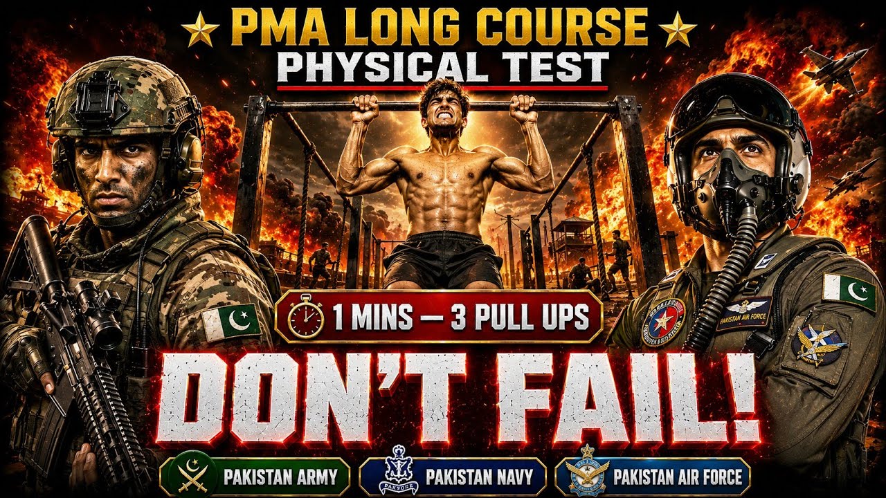 Achieve Success in the Pakistan Army, Navy, and Airforce Physical Test ...