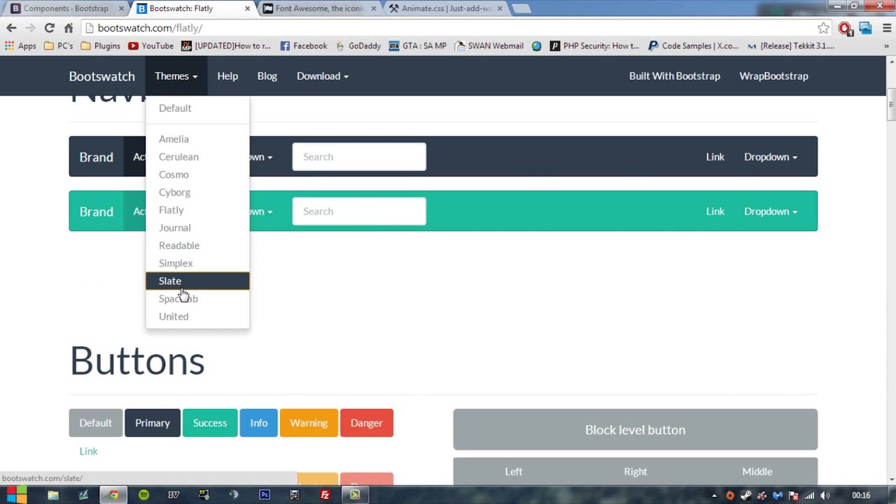 HTML Tutorials - Web Design Tools (CSS Frameworks) - Episode 2 - YouTube