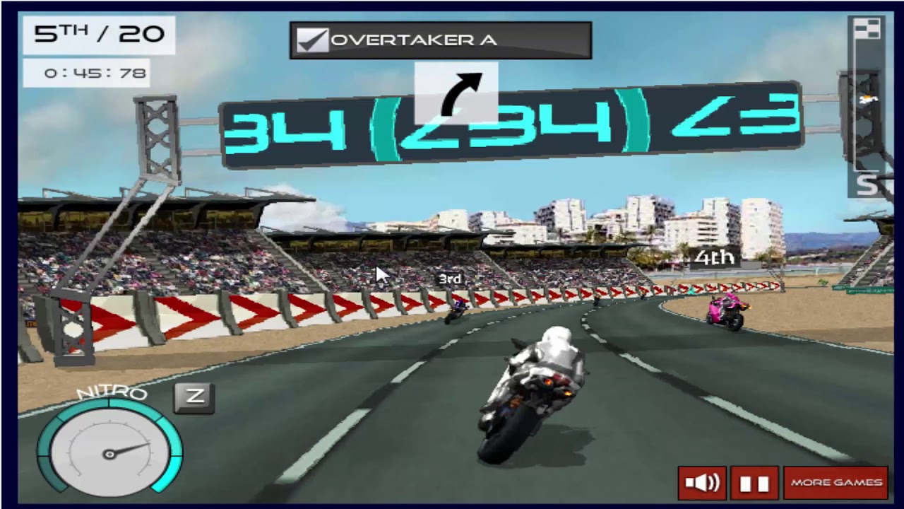 Super Bikes Track Stars: Play Game Online Free - YouTube