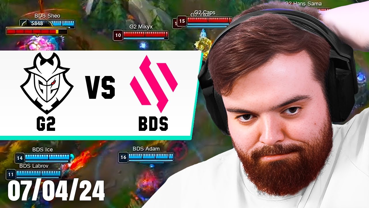 G2 vs BDS｜SE ACERCA EL FINAL｜LEC WINNER FINALS - YouTube