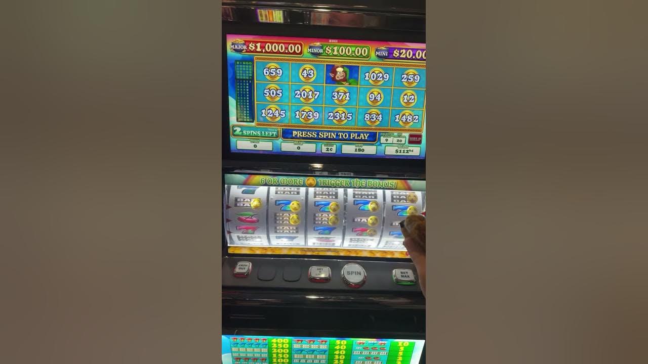 VGT Red Screen 9 Liner Kirby hits it big on the Lucky Bunch Bonus | OCR Slots - YouTube