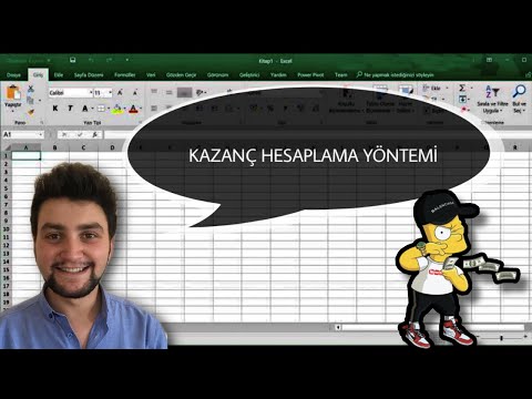 EXCEL'DE KAR ORANI HESAPLAMA VE KAR KAZANCINI BELİRLEME YÖNTEMİ #27