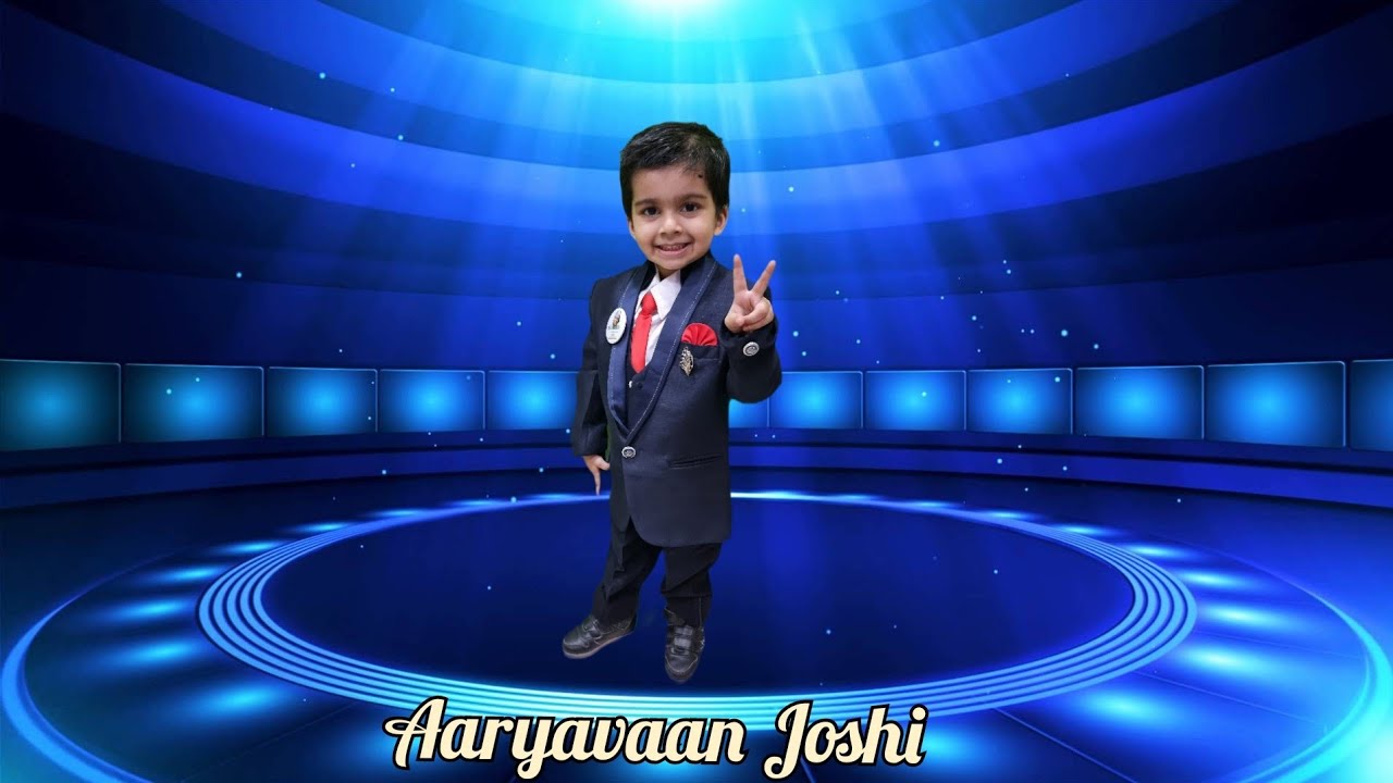 World's Youngest Genius Kid !!!AARYAVAAN JOSHI from INDIA makes World ...
