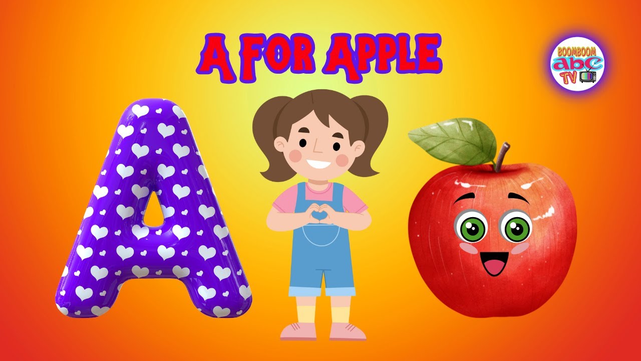 ABCD Learning Video For Baby | ABC Song Nursery Rhymes | Boom Boom ABC ...