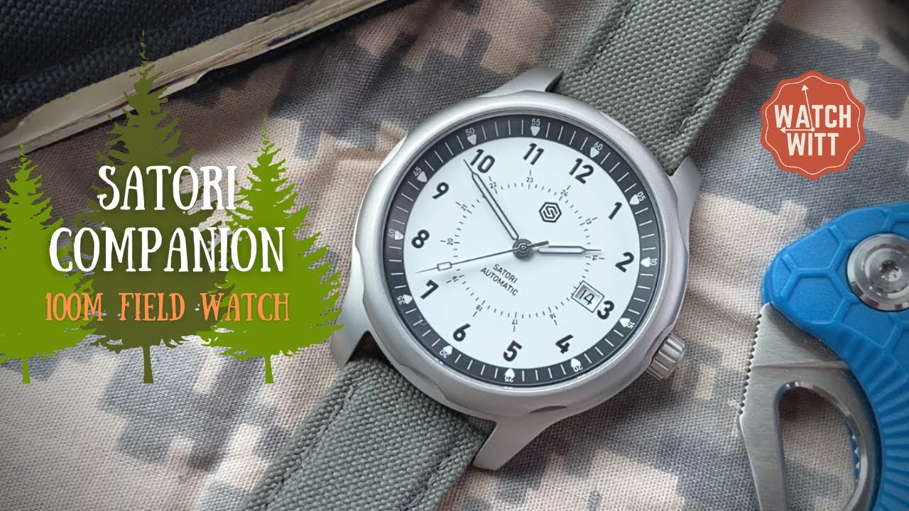 Satori Companion 100m Field Watch | In-Depth Unboxing - YouTube