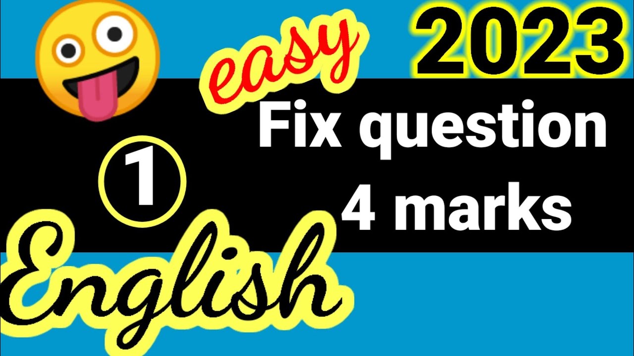 2puc english important questions for annual exam - YouTube