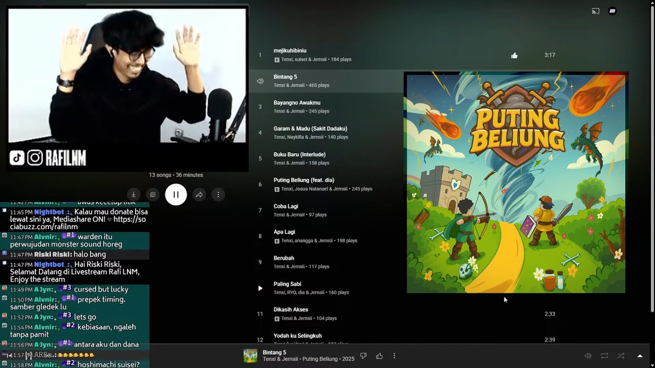 LNM reacts to PUTING BELIUNG Album Terbaru Tenxi - YouTube