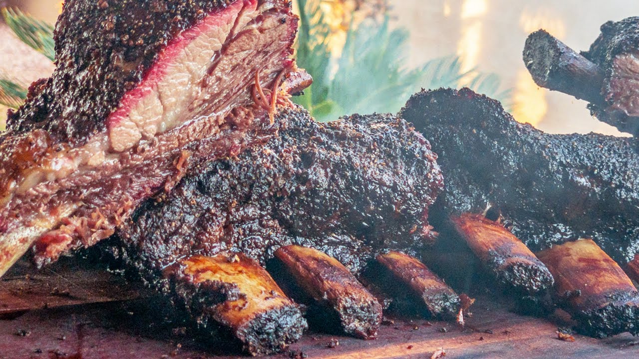 How to Smoke Beef Ribs - YouTube