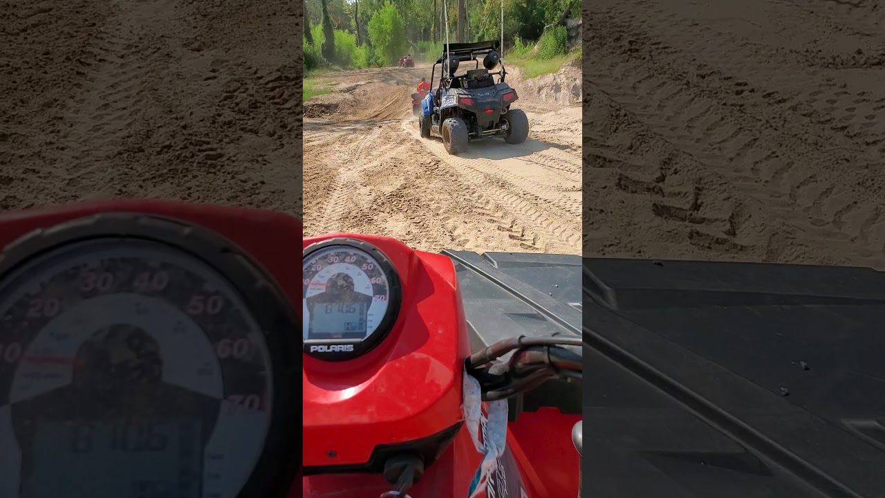 Kids RZR 170 Riding Polaris - YouTube