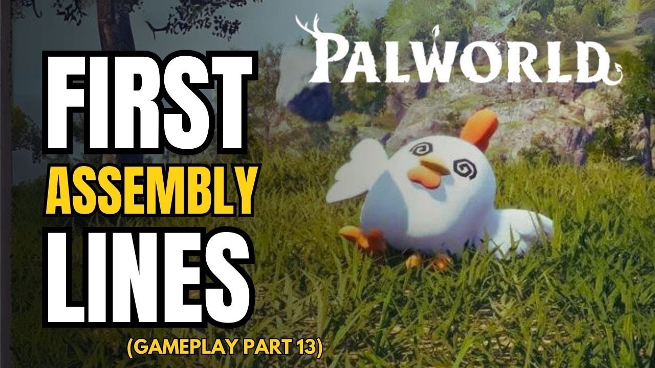 Palworld First Assembly Lines Gameplay Part 13 - YouTube