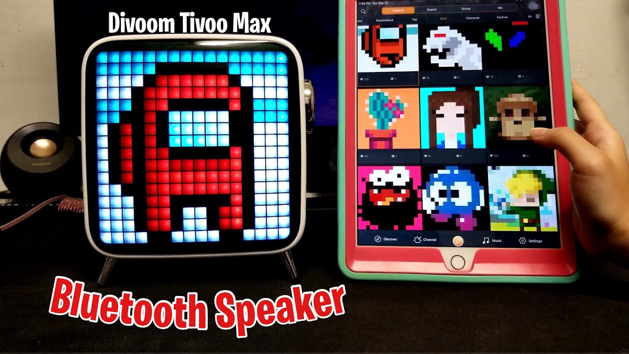 Divoom Tivoo Max All in One Bluetooth Speaker Unboxing and Sound Test ...