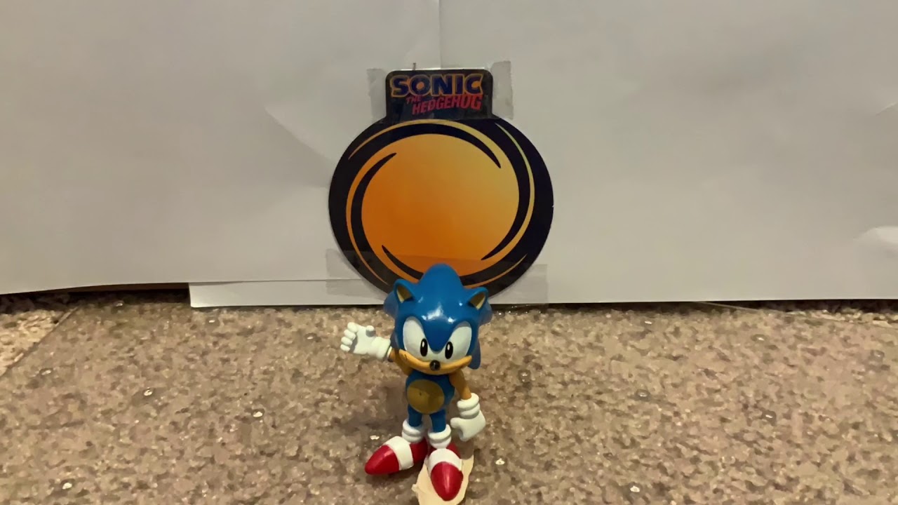 Classic sonic stop motion intro! - YouTube