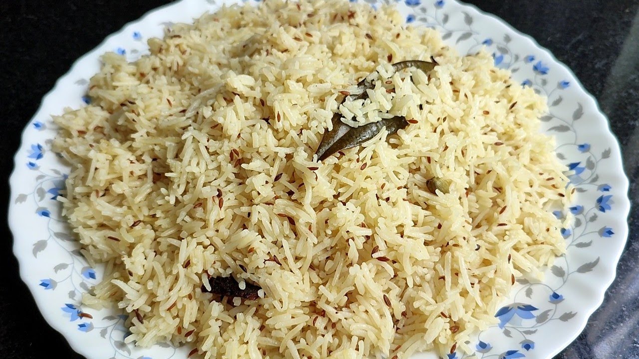 Jeera Rice recipe in Nepali | How to make jeera rice in home | - YouTube