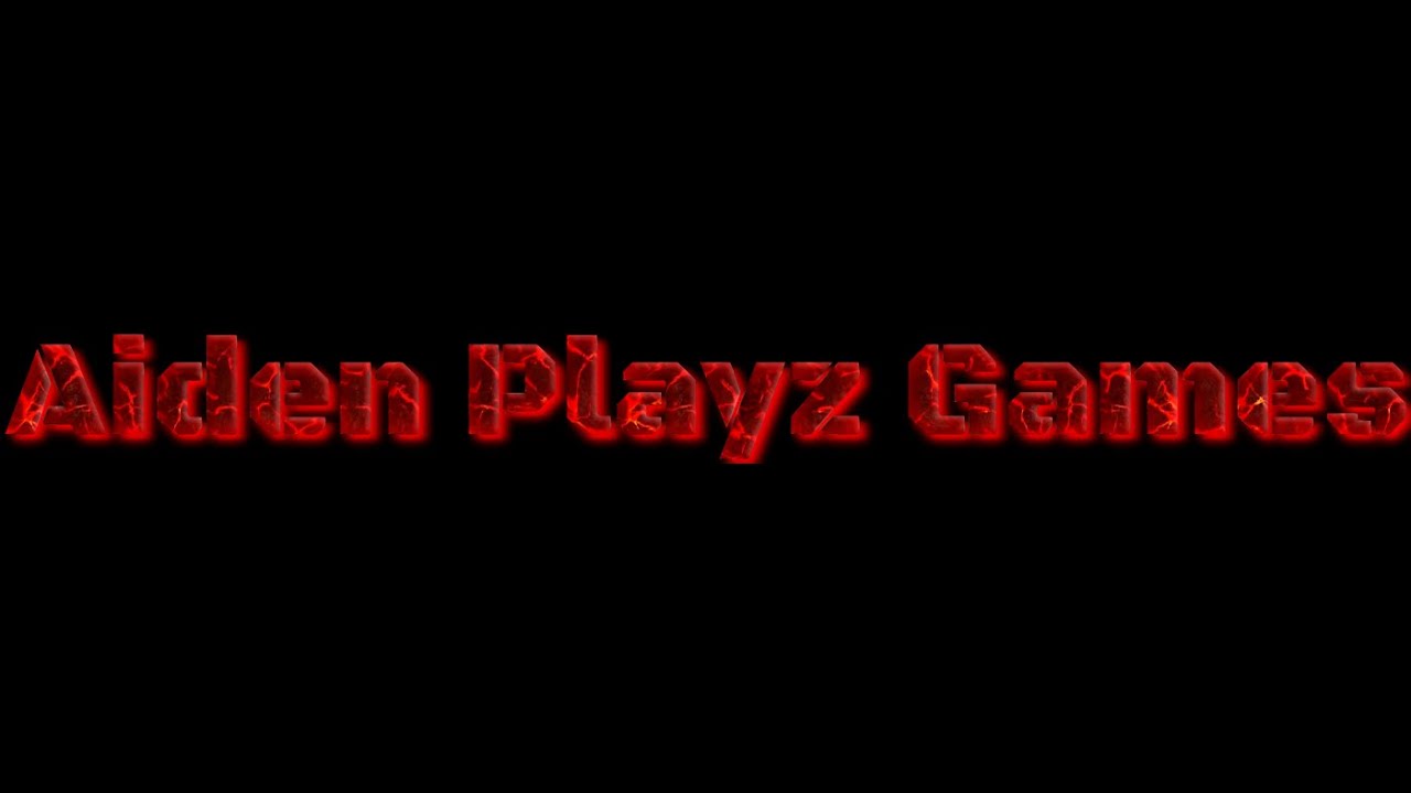 Aiden Plays Games Ep.1 - YouTube