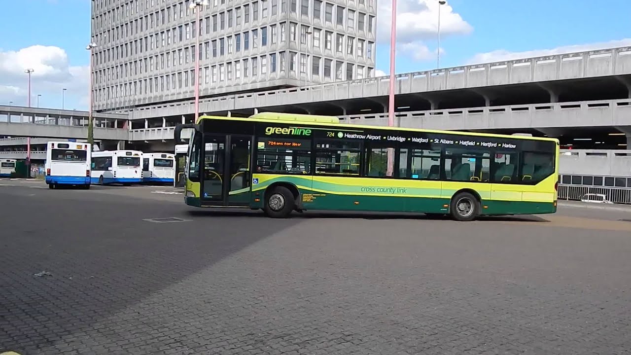 Buses At Harlow Bus Station 26 September 2015 - YouTube
