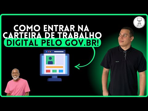 Acessando a carteira de trabalho digital pelo site Gov.br!