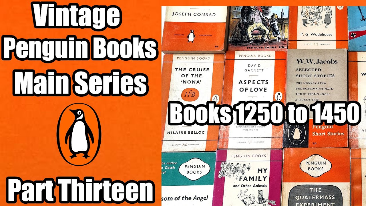 Vintage Penguin Paperbacks - Main Series - Part Thirteen - 1250 to 1450 ...