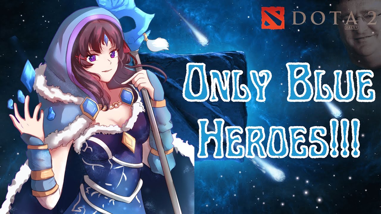 【DOTA 2】CUMA BOLEH PAKAI HERO BIRU!!!!!!!【Eliza Hemlock | Vtuber】 - YouTube