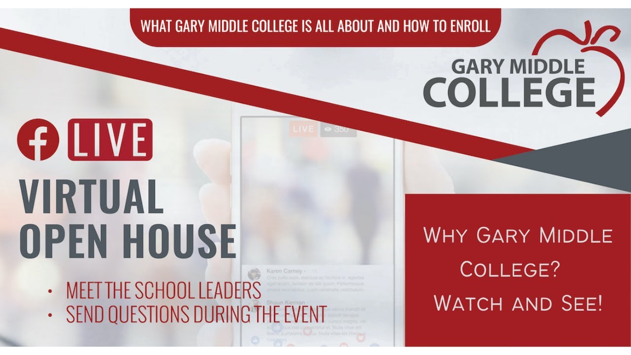 Gary Middle College Virtual Open House Sept 2021 - YouTube