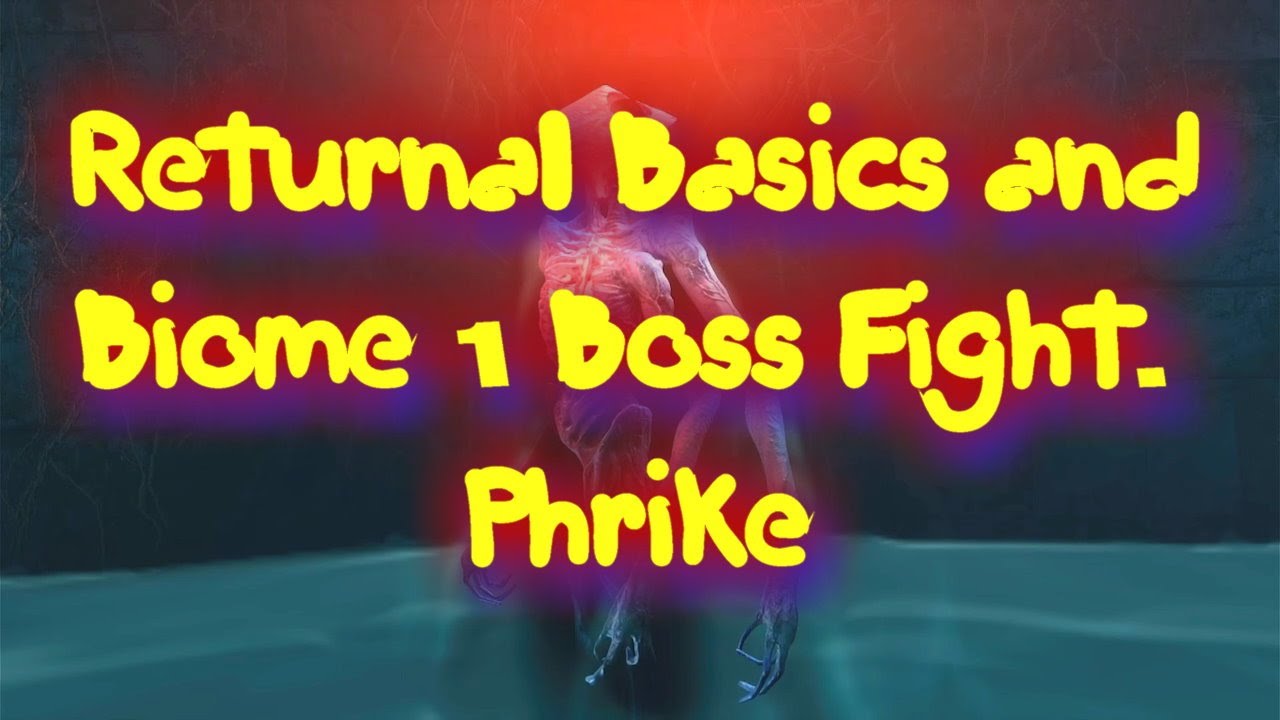 Returnal Episode 1. Basics and Biome 1 Boss Phreke. - YouTube