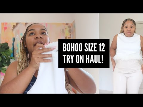 Boohoo Size 12 Try On Haul