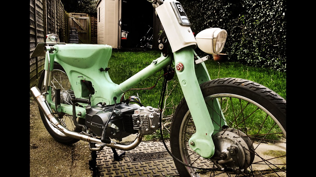 Honda c50 Custom Cub Part 3 - YouTube