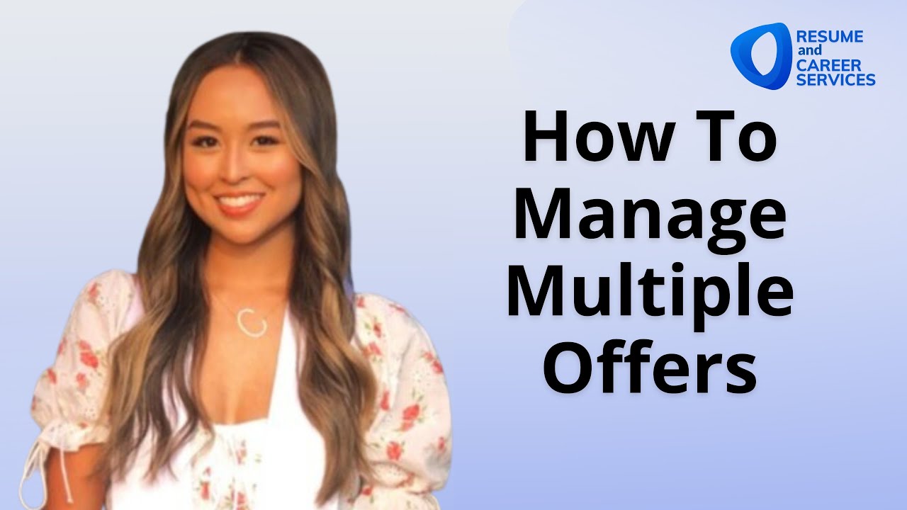 How to Manage Multiple Offers - YouTube