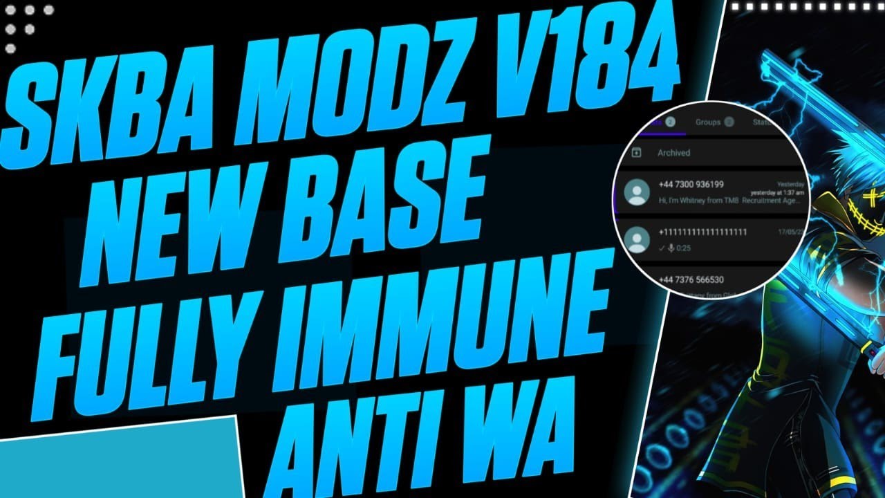 SKBA MODZ V184 / New Magical Itam | Ultra Speed | Full Immune Fix - YouTube